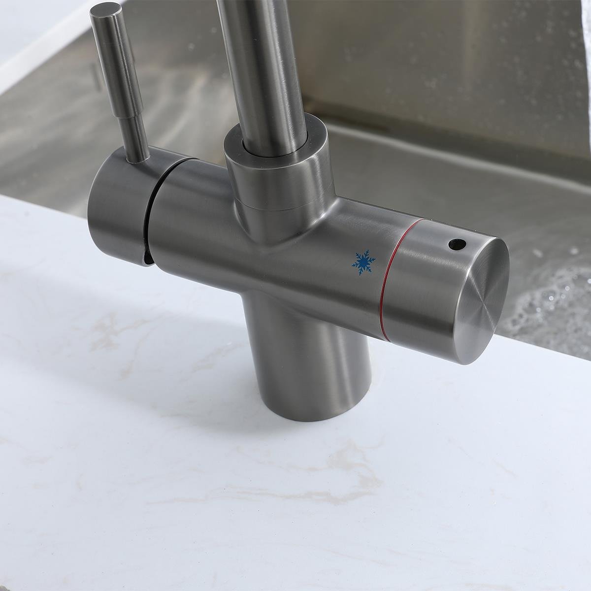 Sparkling 6'sı 1 Arada Anında Kaynar Su ve Soda Batarya Sistemi (Gun ...