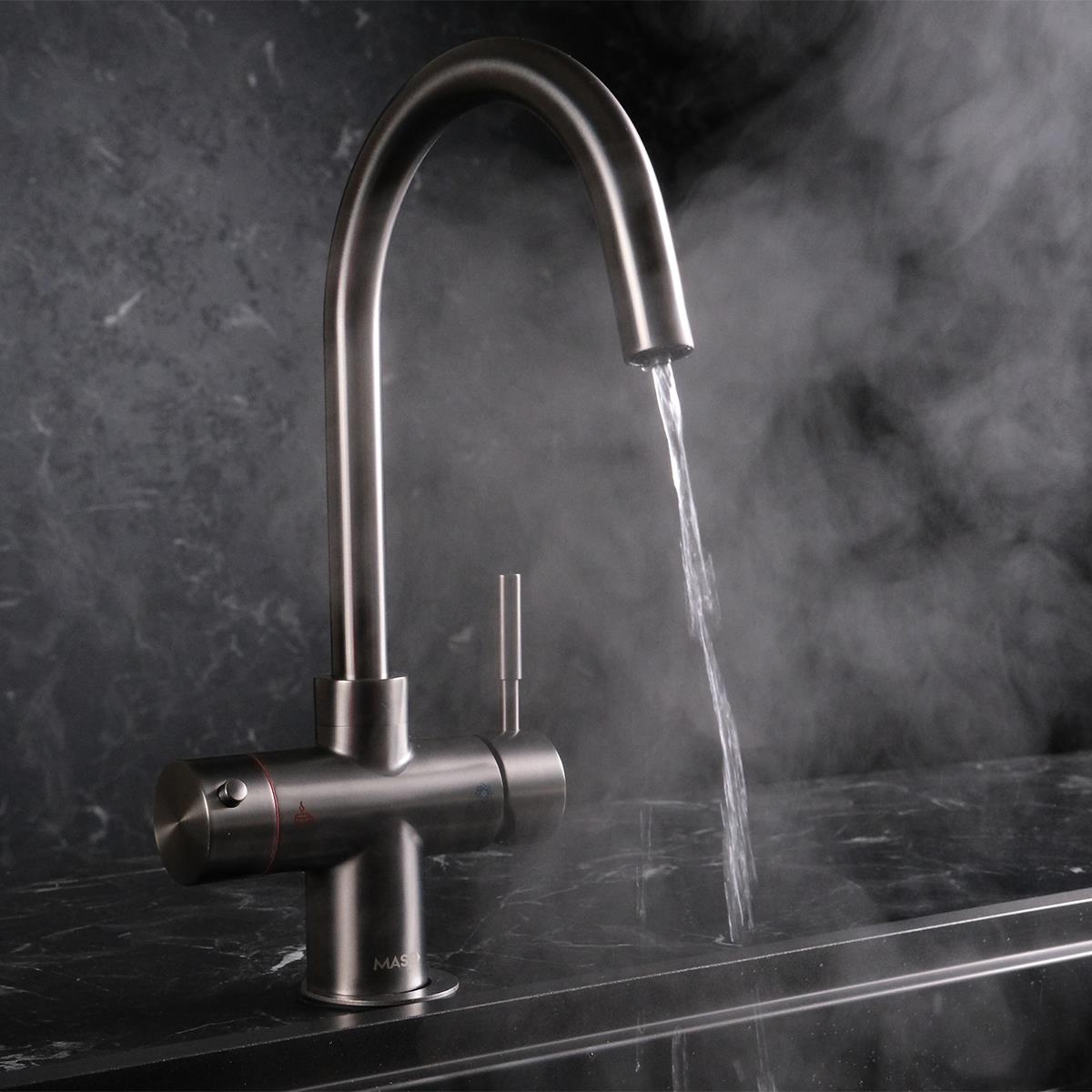 Sparkling 6'sı 1 Arada Anında Kaynar Su ve Soda Batarya Sistemi (Gun ...