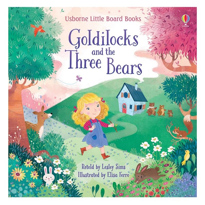 LITTLE BOARD BOOKS GOLDILOCKS AND THE THREE BEARS - Çocuk Kitabı - Racuun