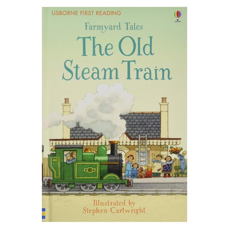 The Old Steam Train (First Reading) - Çocuk Kitabı - Racuun