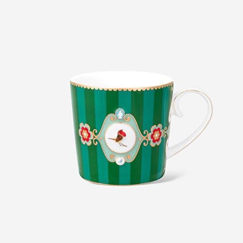 Pip Studio Love Birds Yeşil Porselen Kupa 150 Ml Pip Studio Love Birds Yeşil Porselen Kupa 150 Ml