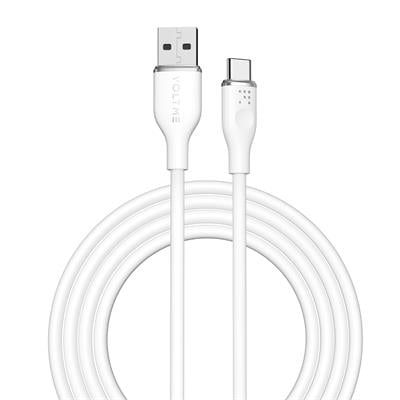 Voltme C2006 Powerlink Moss Şarj Kablosu 1.8M 3A- Beyaz