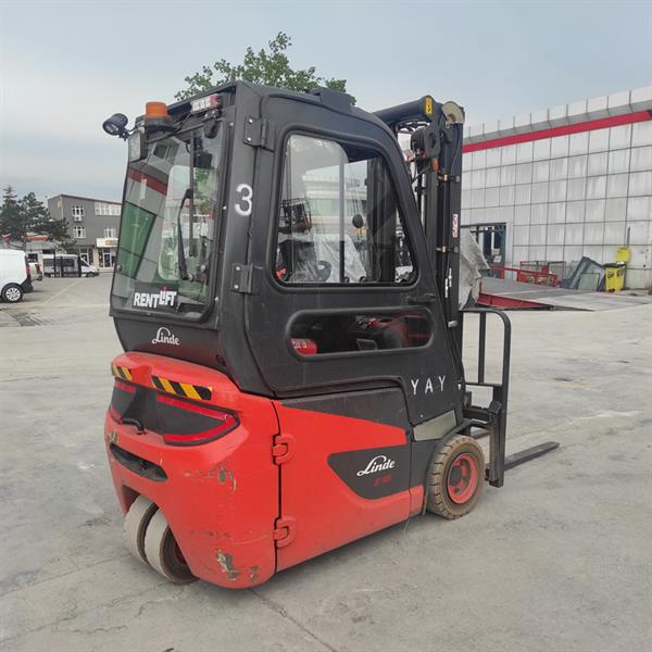 2017 Model LINDE E16C-1275 Elektrikli Forklift (F1.5866)