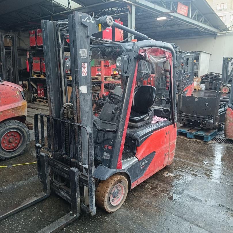 LINDE E16-386 Elektrikli Forklift (F1.5170)