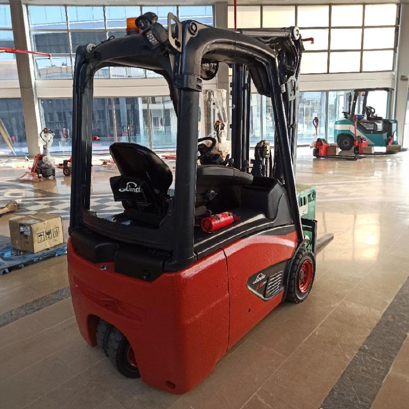 2016 Model LINDE E16C-386 Elektrikli Forklift (F1.4917)