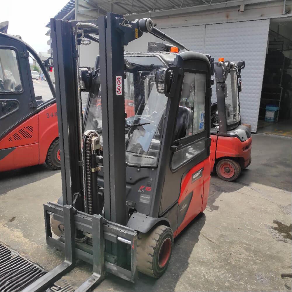 LINDE E16C-386 Elektrikli Forklift (F1.5260)
