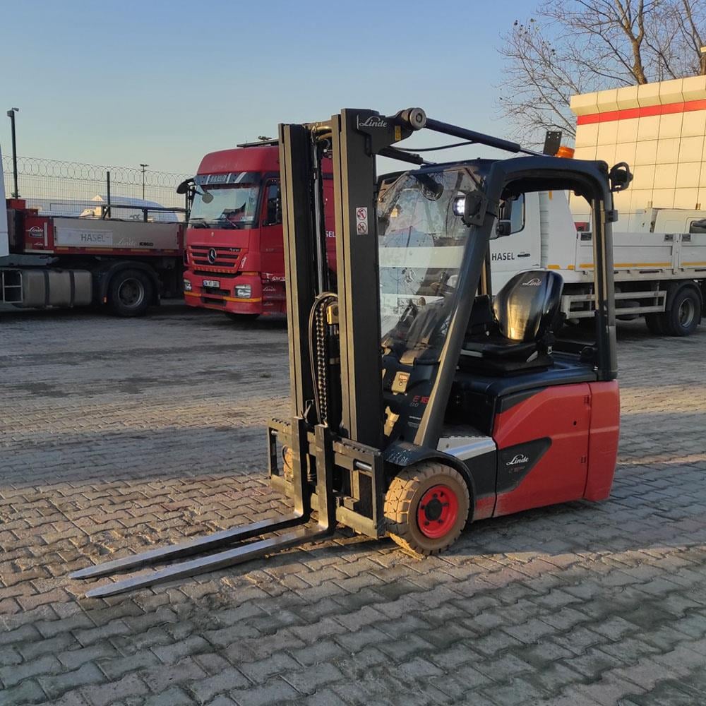 LINDE E16C-386 Elektrikli Forklift (F1.5994)