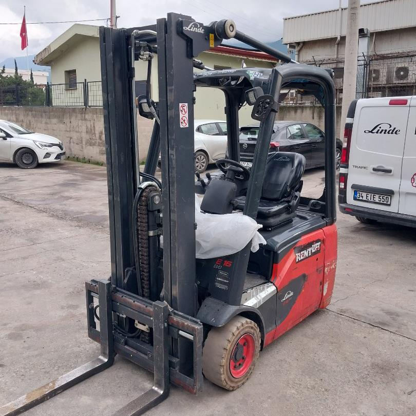 2018 Model LINDE E16C-386 Elektrikli Forklift (F1.6675)