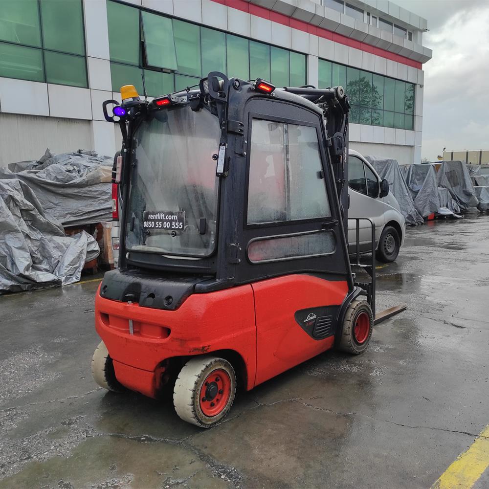 2018 Model LINDE E20PL-386 Elektrikli Forklift (F1.6379) [OPS]