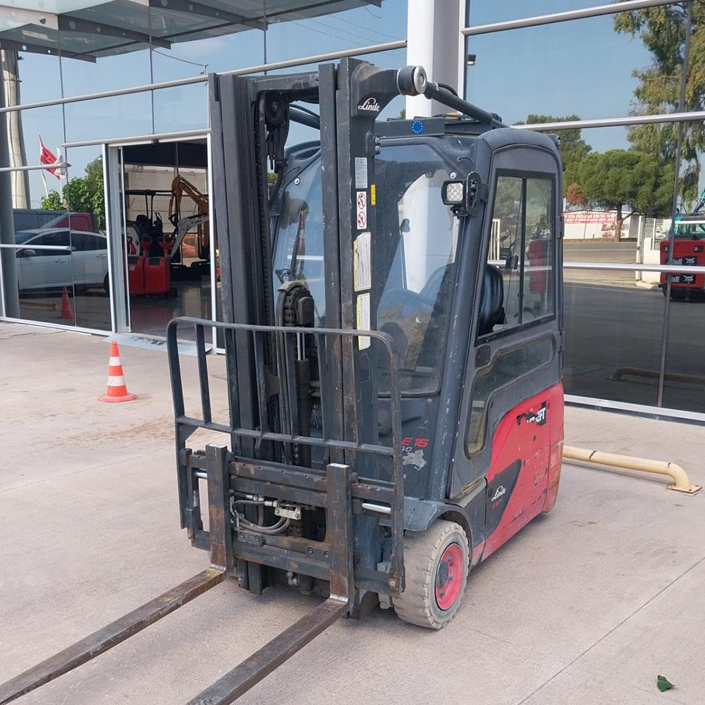 LINDE E16-386 Elektrikli Forklift (F1.6822)
