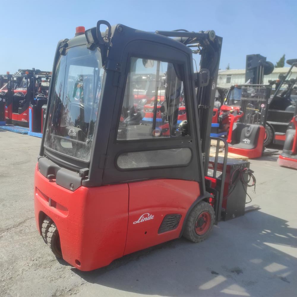 LINDE E16C-386 Elektrikli Forklift (F9.9758)