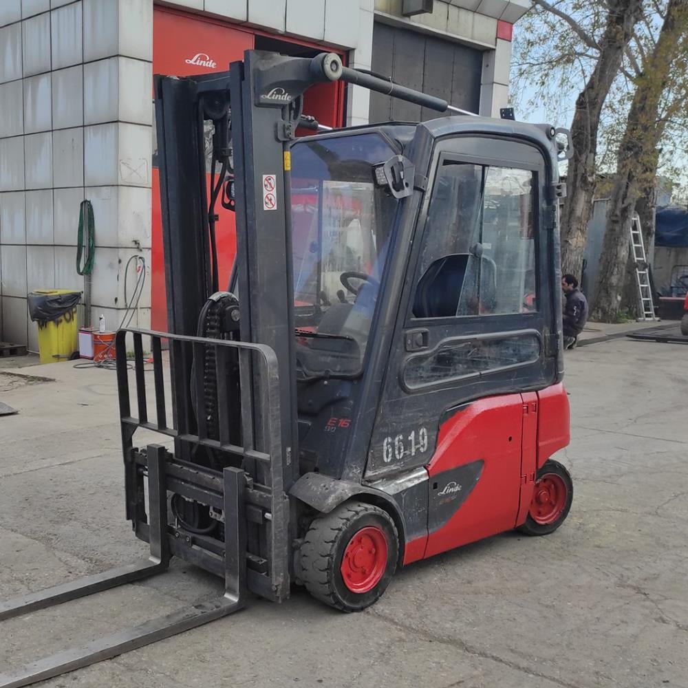 LINDE E16P-386 Elektrikli Forklift (F1.6619) [UDK]
