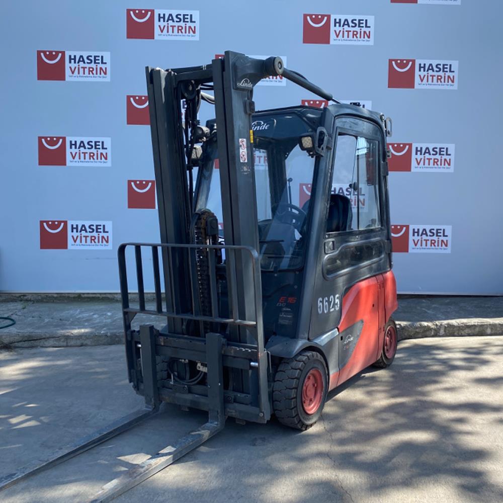 2018 Model LINDE E16P-386 Elektrikli Forklift (F1.6625)