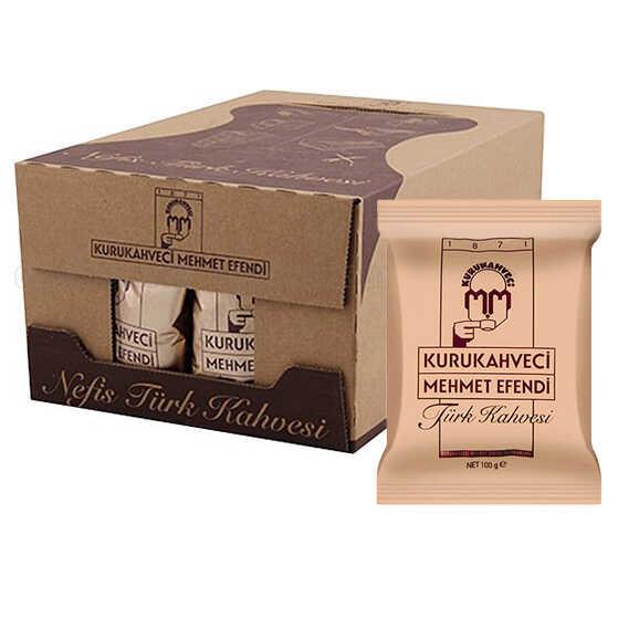 Kurukahveci Mehmet Efendi Türk Kahvesi 100 g x 25 Adet