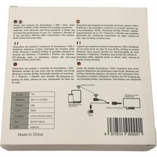 Mira Screen G4 Wireless Display Mirascreen | HZL Store