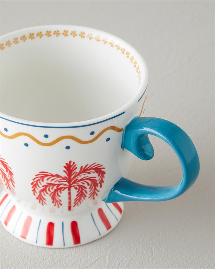 Carnival Tree New Bone China Kupa Açık Mavi 8684233224192 | English Home