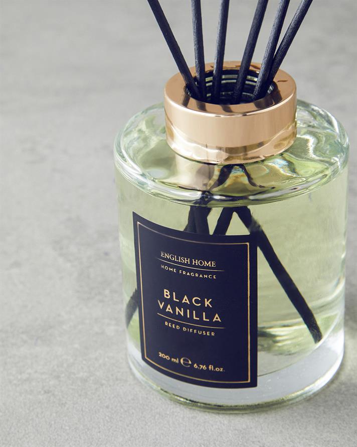 Black Vanilla Çubuklu Oda Kokusu 200 ml 8684233160124 | English Home