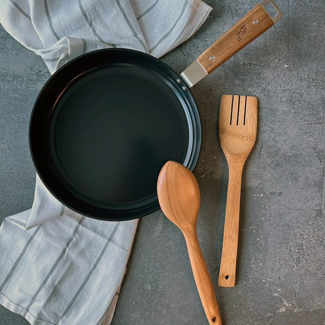 Bıen Alüminyum Döküm Tava, Siyah 24Cm