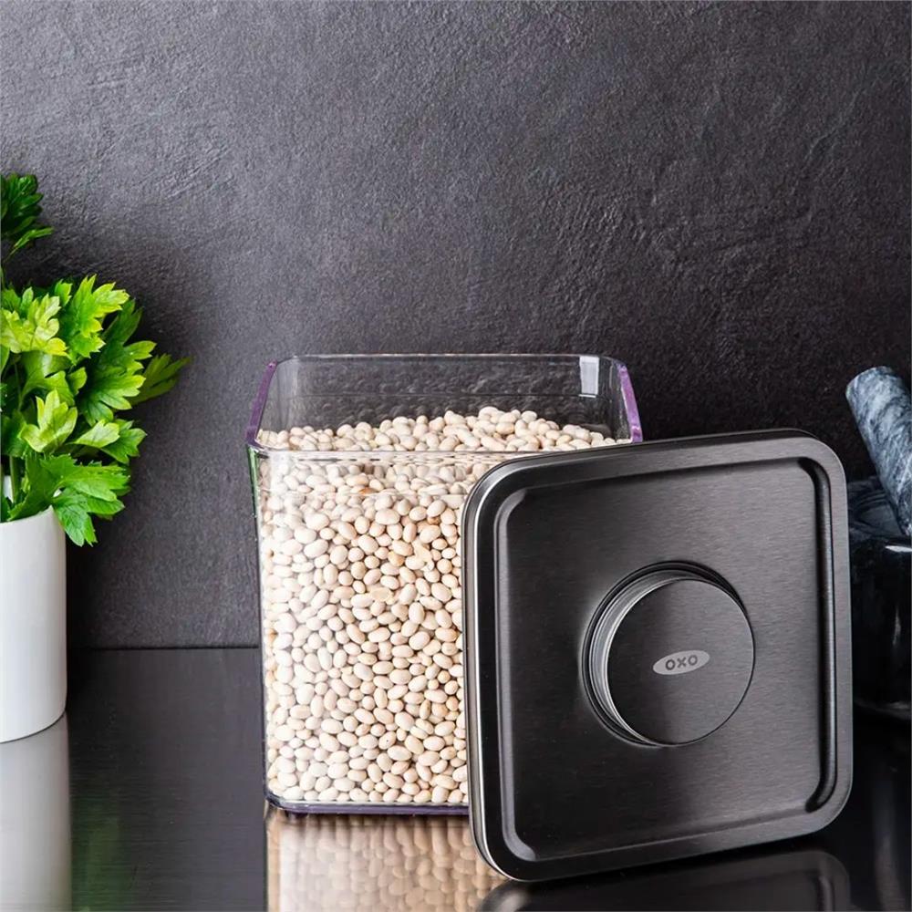 OXO Pop Steel Büyük Kare Kısa 2.6Lt