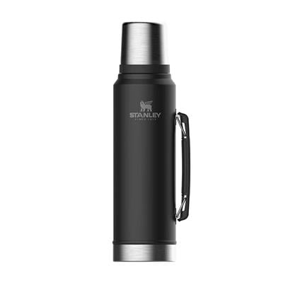 Stanley The Legendary Klasik Termos 1.0Lt Matte Black Pebble
