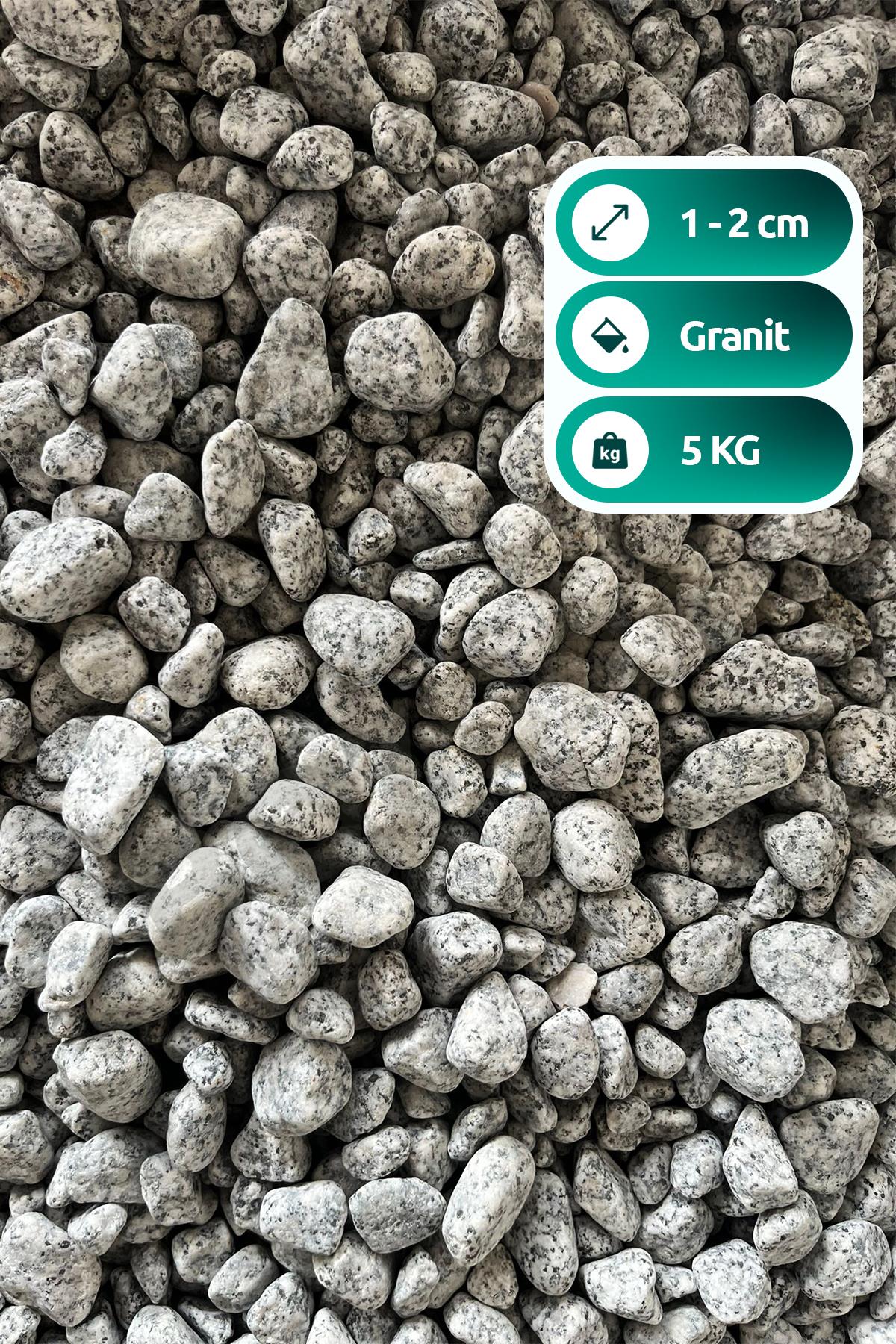 Granit Dolomit Taş , 5 kg , 1-2 cm , Akvaryum Taşı , Dekoratif Çakıl ...