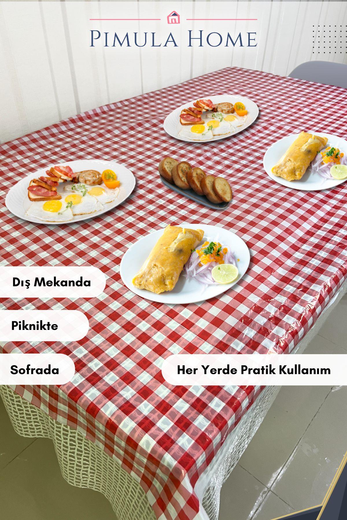 100 x 120 cm Su Geçirmez Tek Kullanımlık Kullan At Masa Örtüsü | Pimula ...