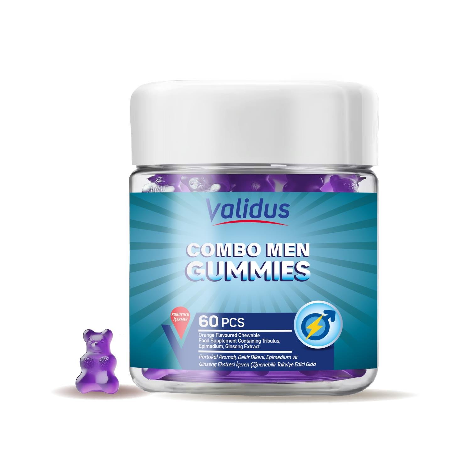 Validus Combo Men 60 Gummy