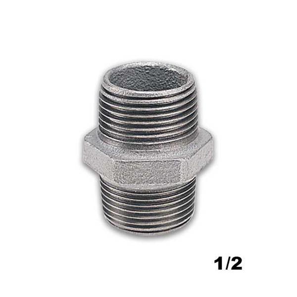 Galvaniz Nipel 1/2