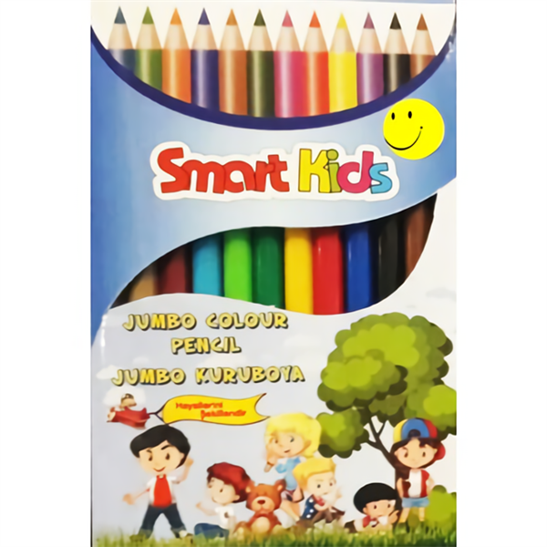 Smart Kids 12 li Jumbo Kuru Boya