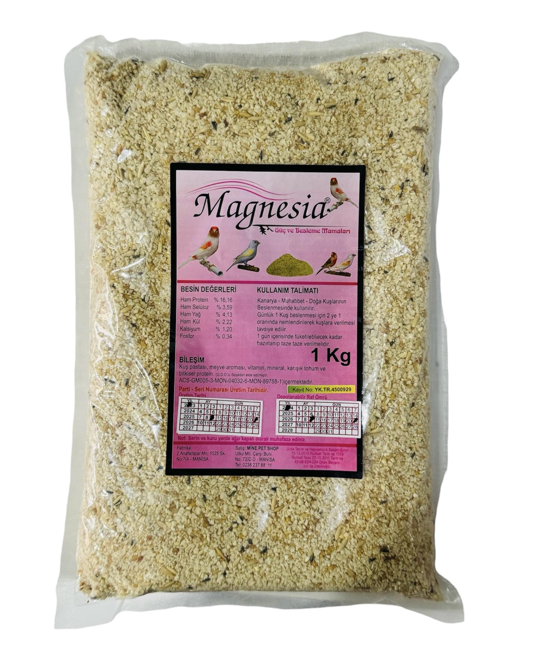Magnesia Kuru Mama Bianco 1Kg | Akyol Kardeşler