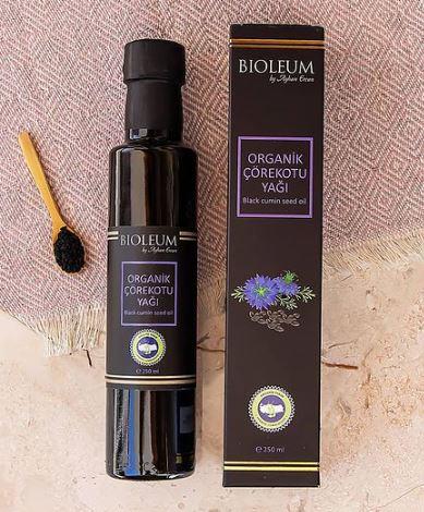 Organik Çörekotu Yağı Soğuk Sıkım 250Ml Bioleum - Doğal ve Organik Ürünler