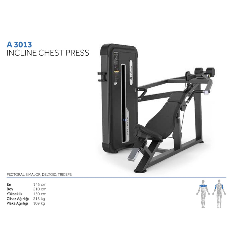 Profitness A3013 Incline Chest Press - Voitbayi