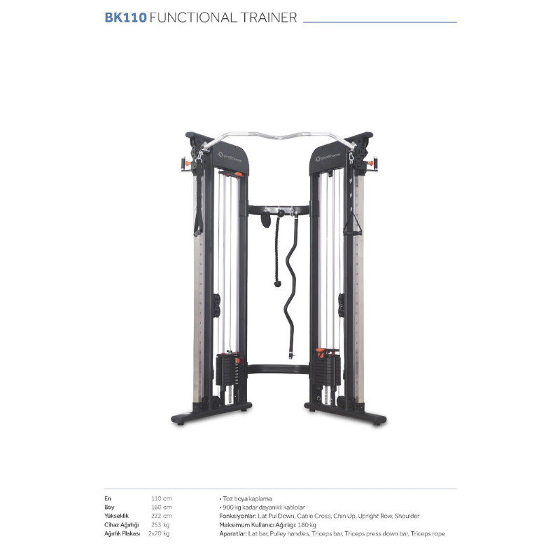 Profitness BK110 Functional Trainer - Voitbayi