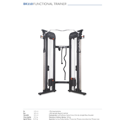 Profitness BK110 Functional Trainer - Voitbayi