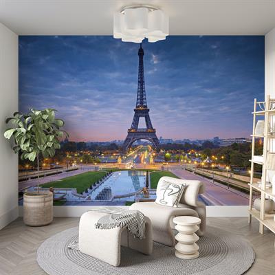 Dreamwall Eyfel Kulesi Manzara Desenli Silinebilir Kumaş Duvar Kağıdı