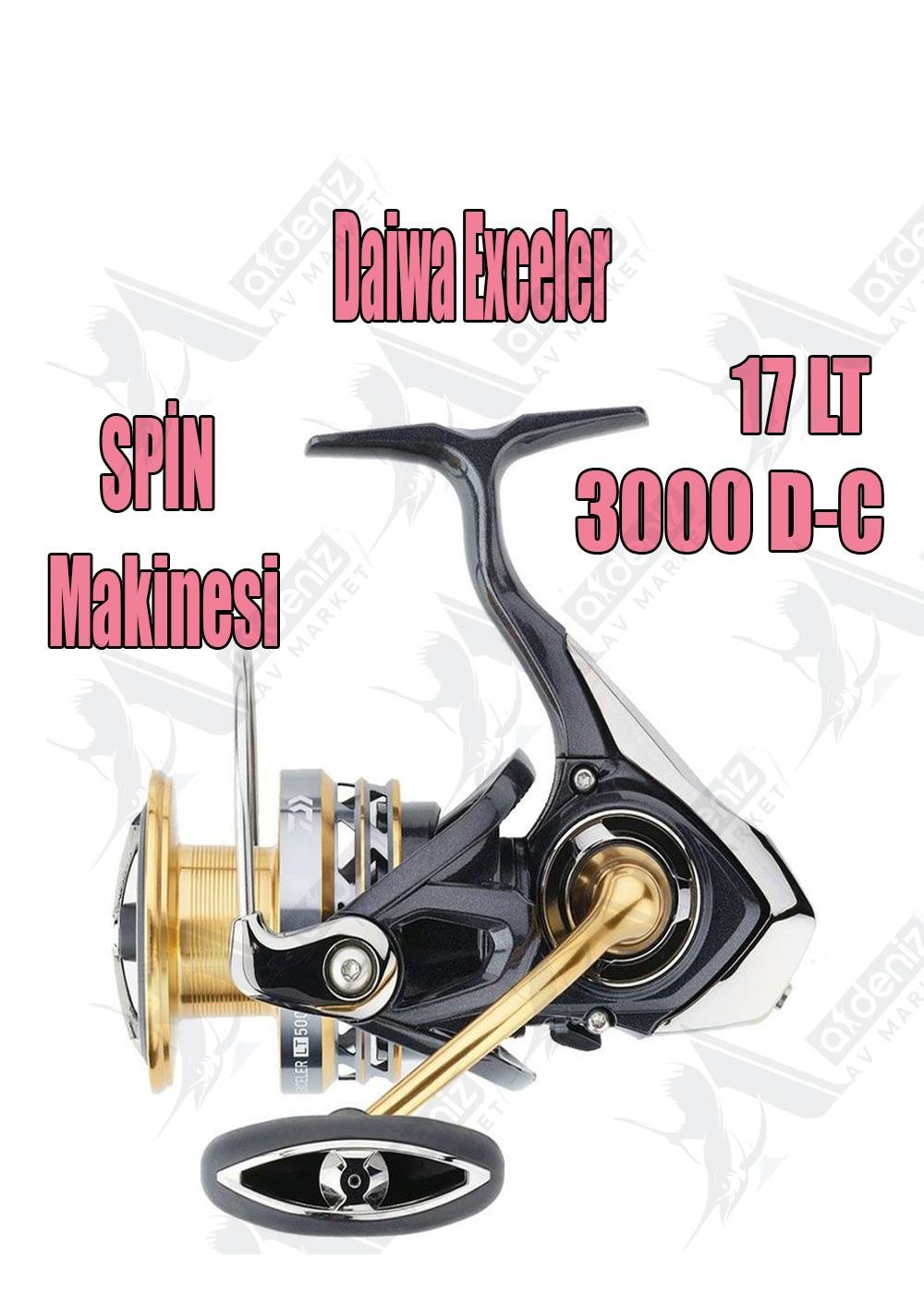 Daiwa Exceler LT 17 3000D-C Spin Makinesi