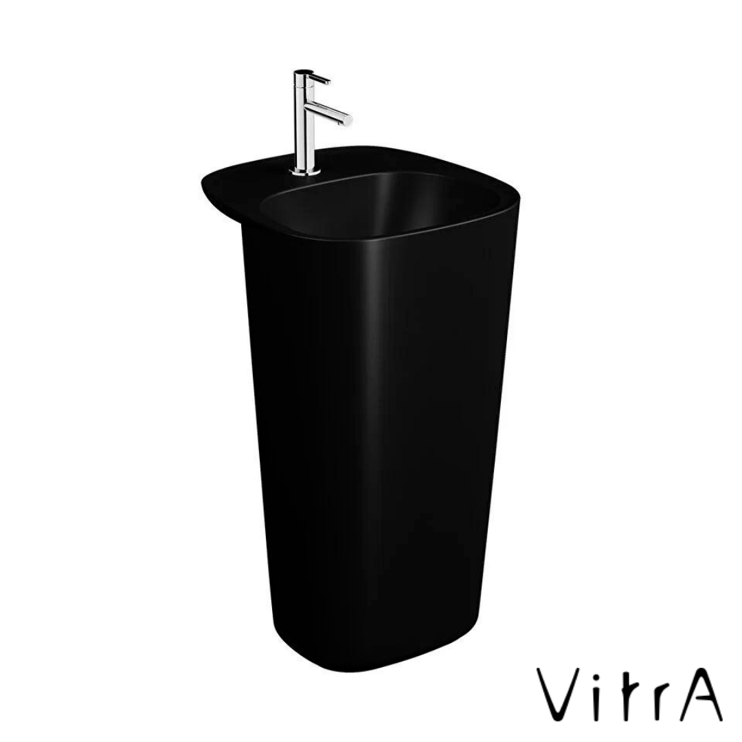 Seramikcim.com | VitrA Plural Monoblok Lavabo Mat Siyah 7814B483-0041 - 7814B483-0041