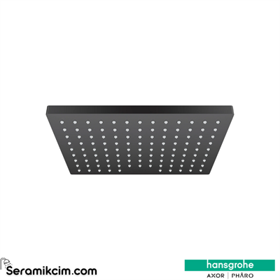 Hansgrohe Vernis Shape Tepe Duşu 230 1 Fonksiyonlu Mat Siyah 26281670