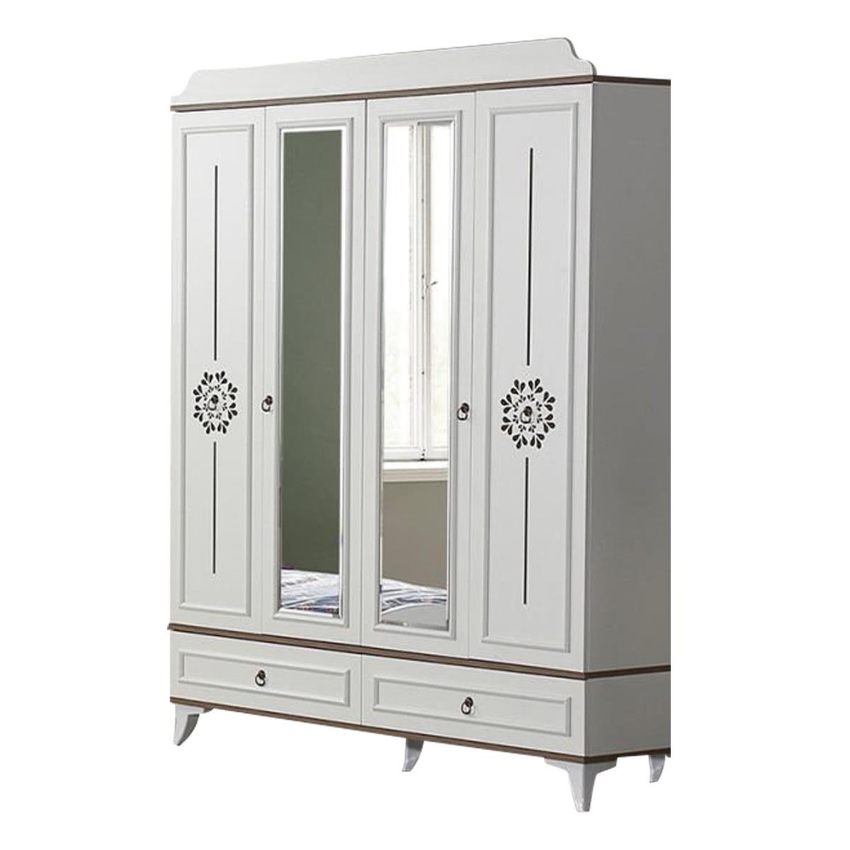 Marcabella Gelincik 4 Kapili Gardolap - Esme Avm