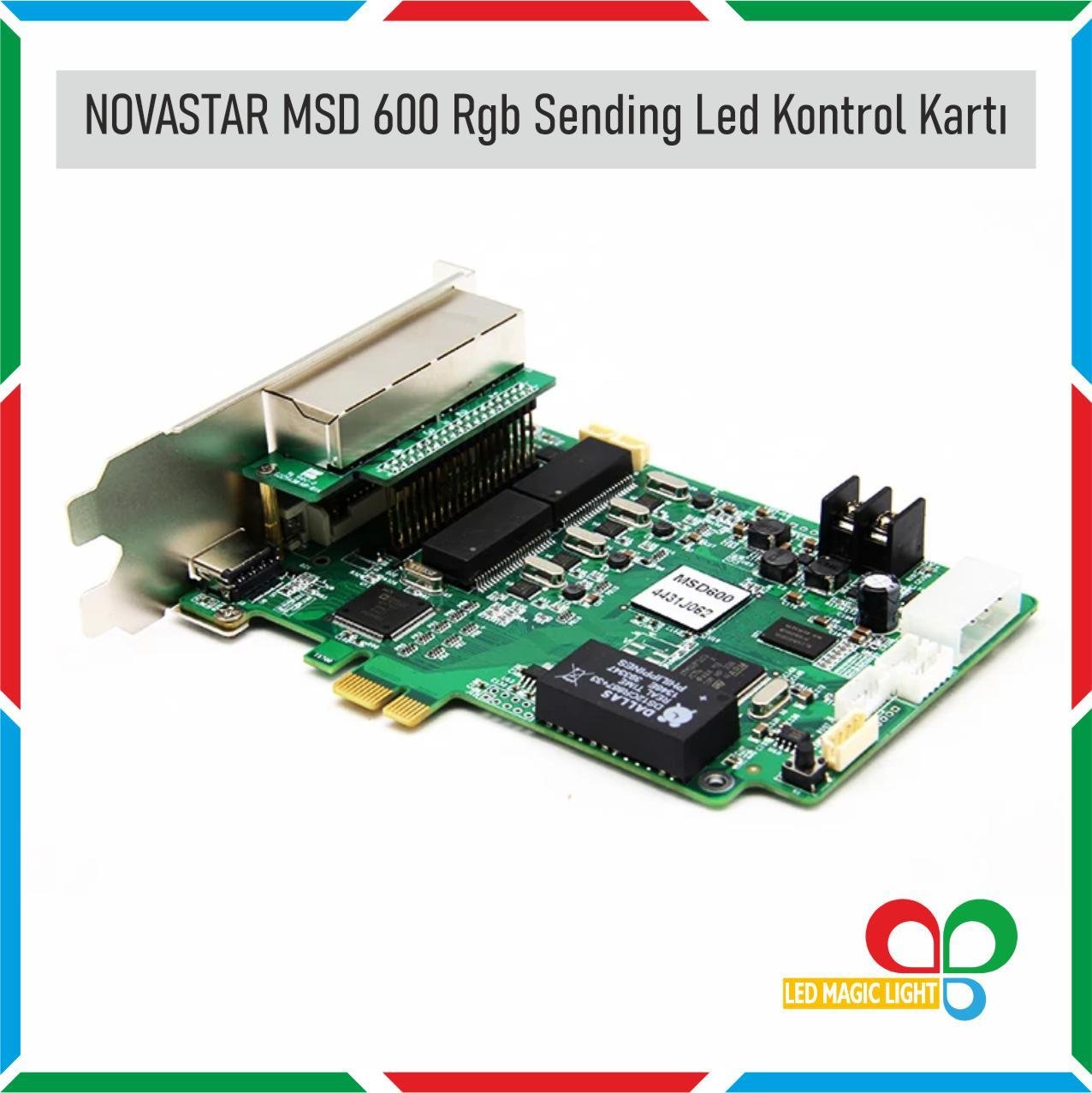 NOVASTAR MSD600 SENDİNG LED KONTROL KARTI - Led Magic Light
