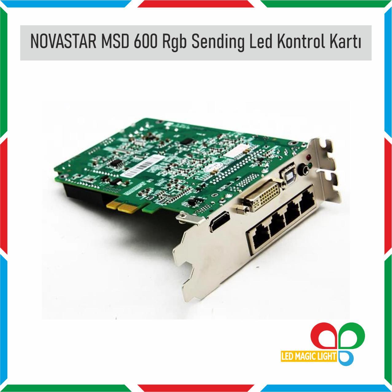 NOVASTAR MSD600 SENDİNG LED KONTROL KARTI - Led Magic Light