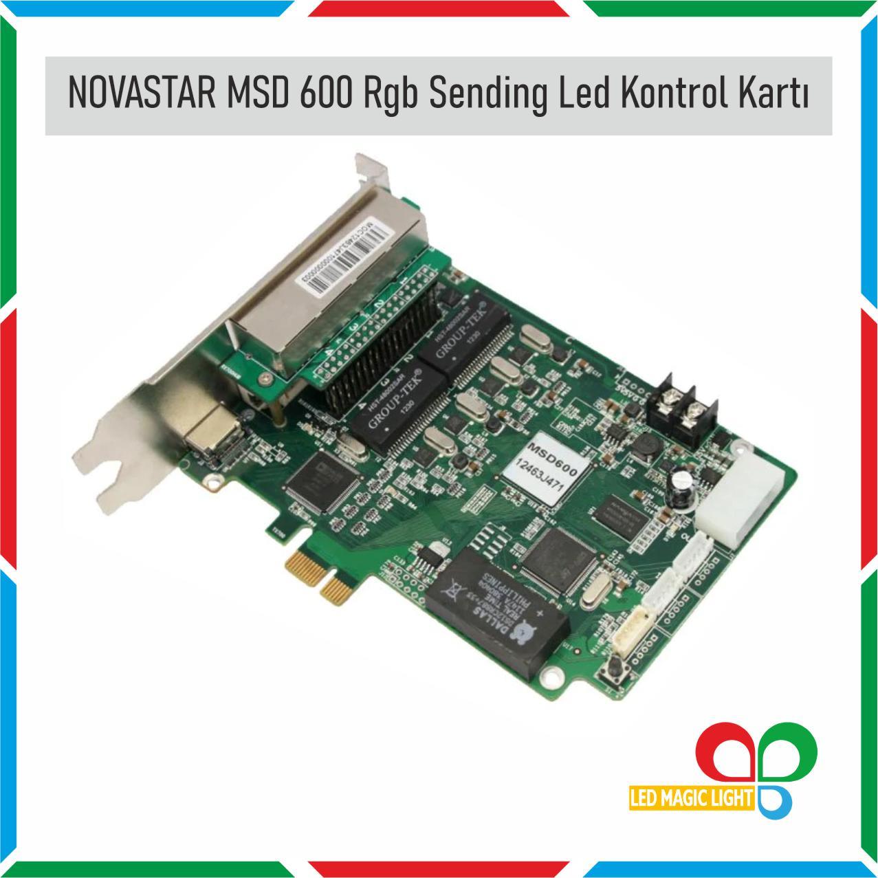NOVASTAR MSD600 SENDİNG LED KONTROL KARTI - Led Magic Light