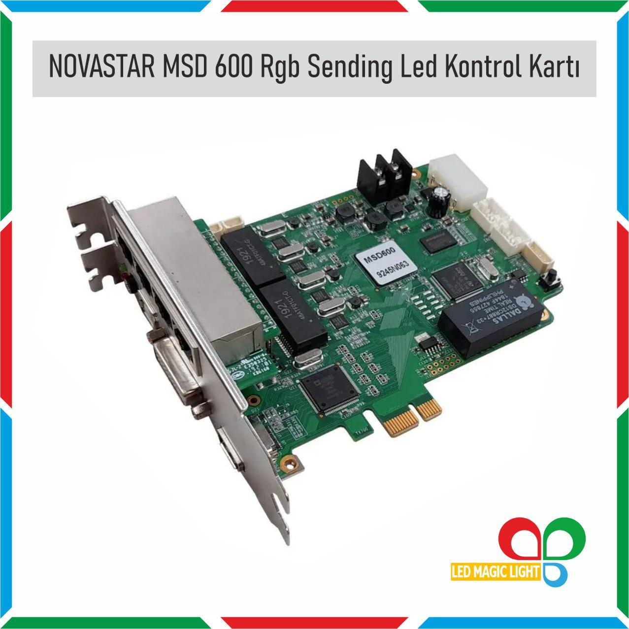 NOVASTAR MSD600 SENDİNG LED KONTROL KARTI - Led Magic Light