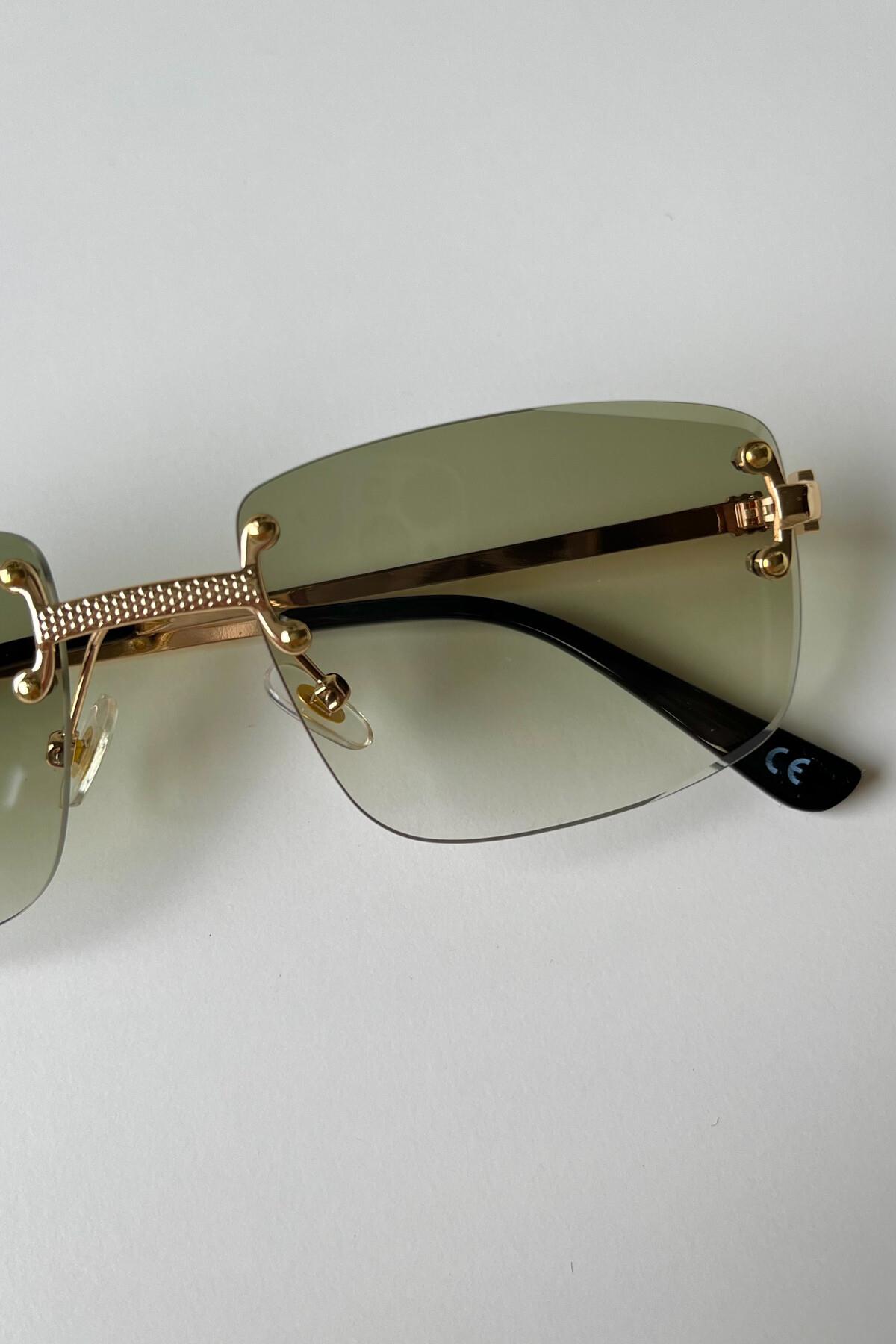 Yuger Kadın Güneş Gözlüğü Yeşil - falaneyewear.com