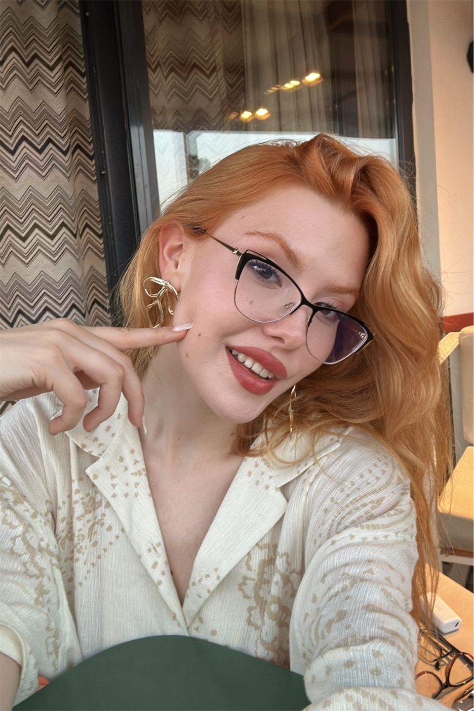 Cat Rose Kadın Blue Block Gözlük Siyah-Gold - falaneyewear.com