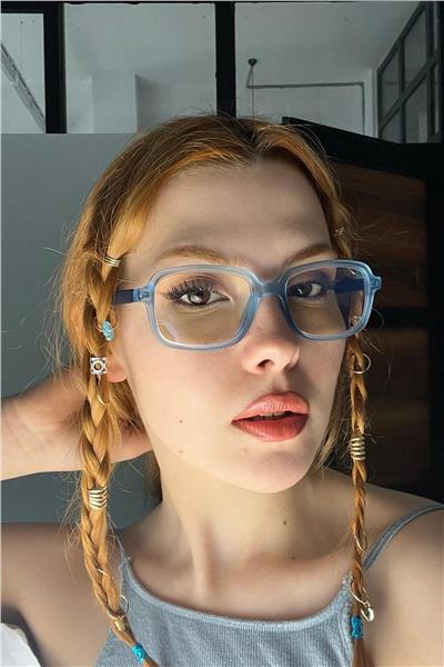Esty Kadın Blue Block Gözlük Mavi - falaneyewear.com