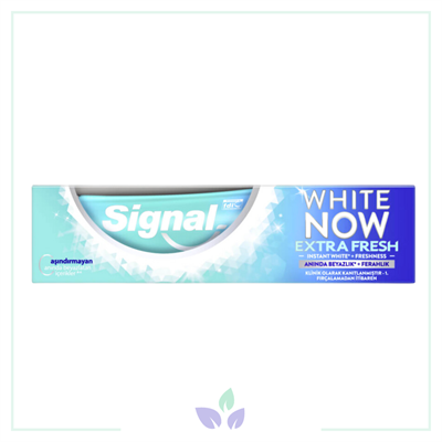 Signal White Now Extra Fresh Diş Macunu 75 ml | Anında Beyazlık ve ...