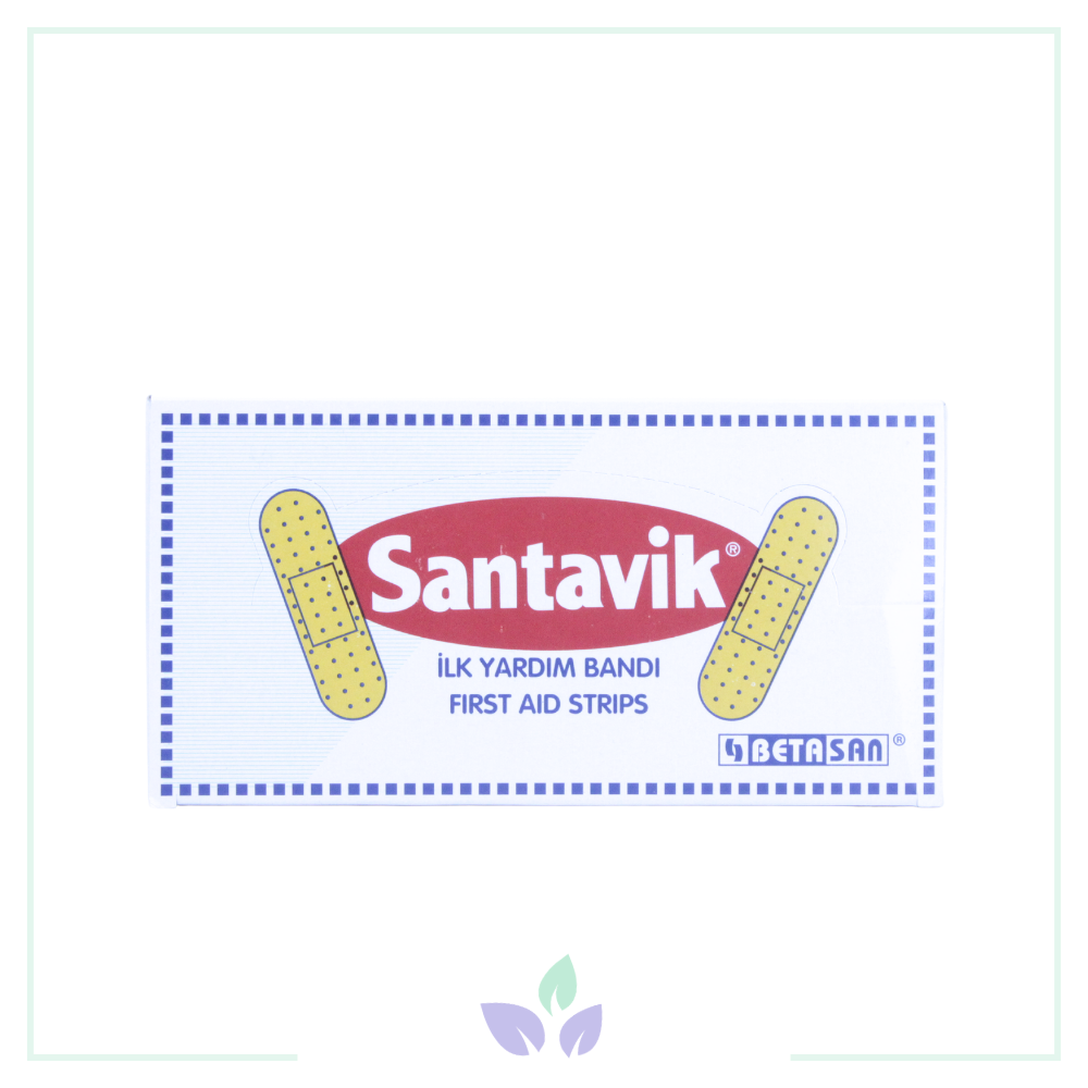 Santavik Yara Bandi 30'lu Paket - Hassas Ciltler İçin Suya Dayanıklı ...