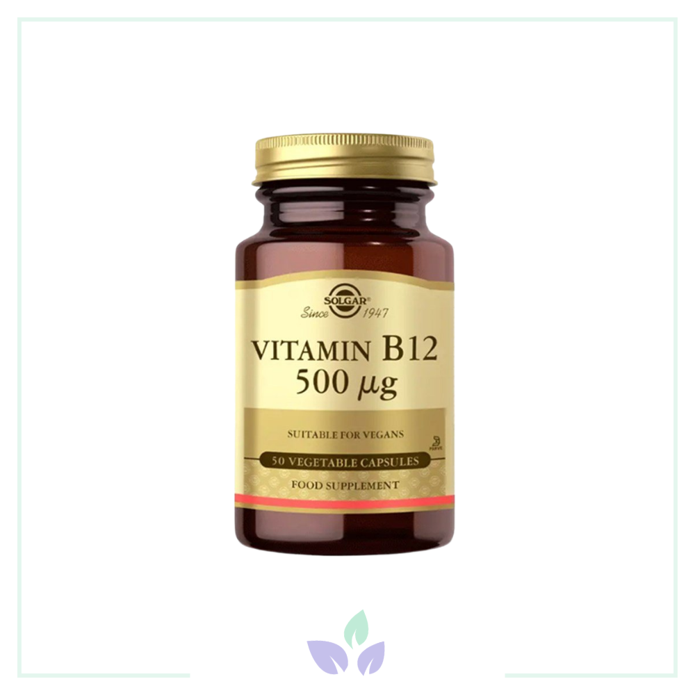 Vitamin B12 500 mcg | 50 Kapsül