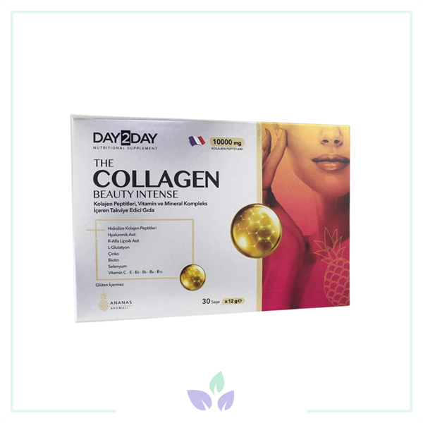 Day2Day The Collagen Beauty Intense Ananas 12 gr 30 Şase - Lezzetli ...